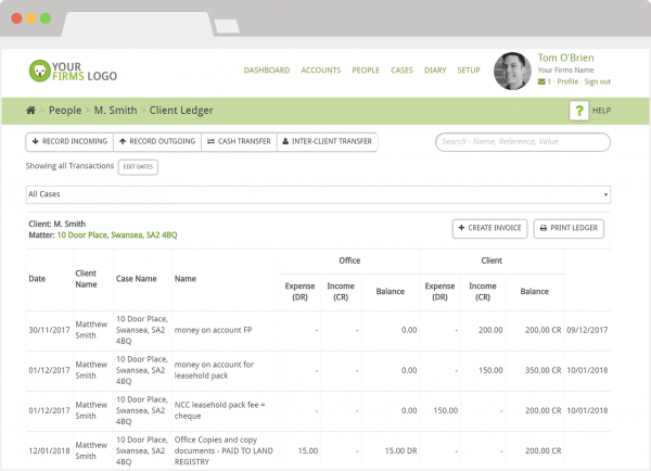 Client Accounting - Hoowla