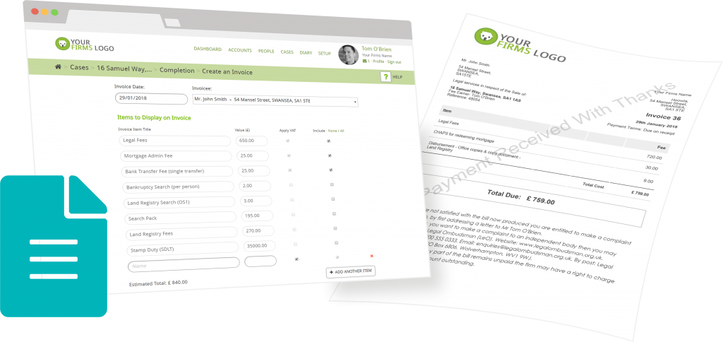 Billing & Completion Statements