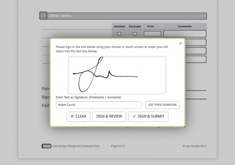 Conveyancing eSignature Software